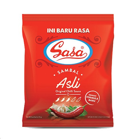 Jual SASA Saos Sambal Asli SACHET ( isi 24 pcs) | Shopee Indonesia
