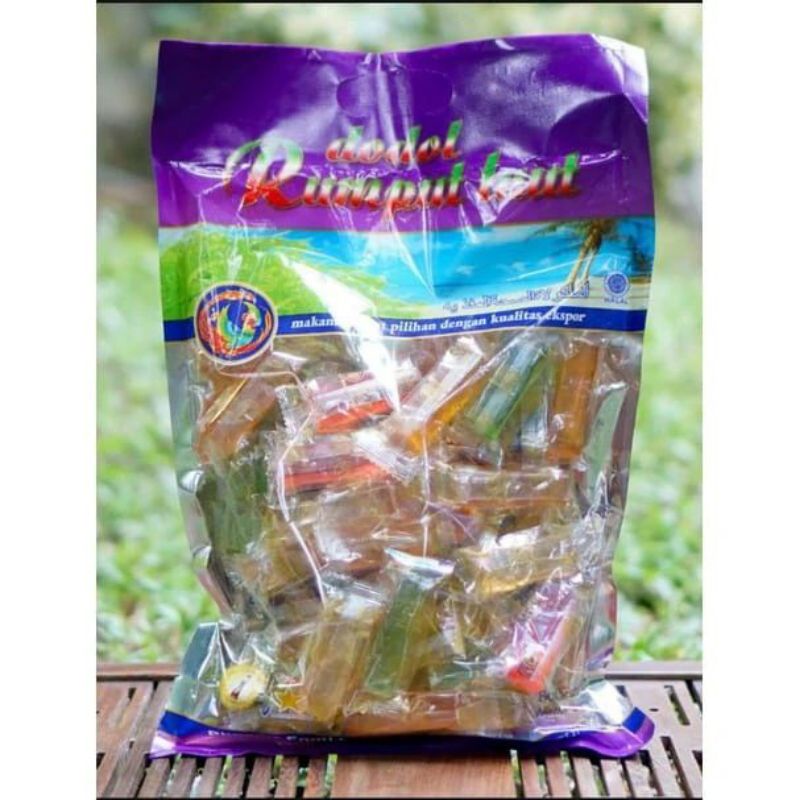 Jual Dodol Rumput laut kemasan plastik 800 gr | Shopee Indonesia