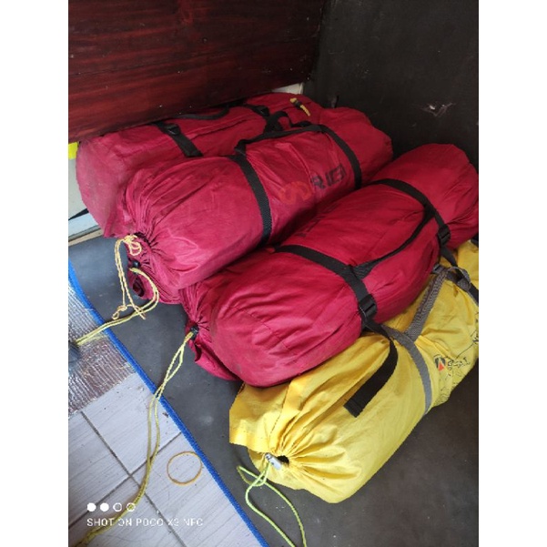 Jual Tenda second kapasitas 4 / Tenda Rigi dome 4 / tenda bekas murah ...