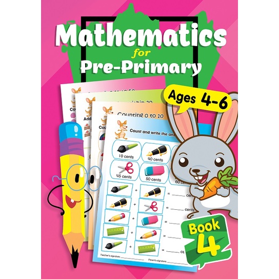 Jual [Mind To Mind] Mathematics For Pre Primary Book 4 (Preschool Maths ...