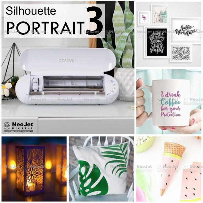 Jual Mesin Cutting Sticker Stiker Sablon Silhouette Cameo Mini Portrait ...