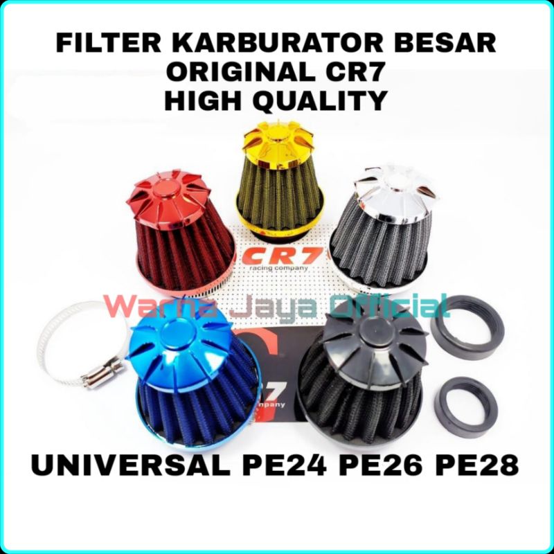 Jual Filter Karbu Besar Original CR7 Universal PE 24 26 28 Original CR7 ...