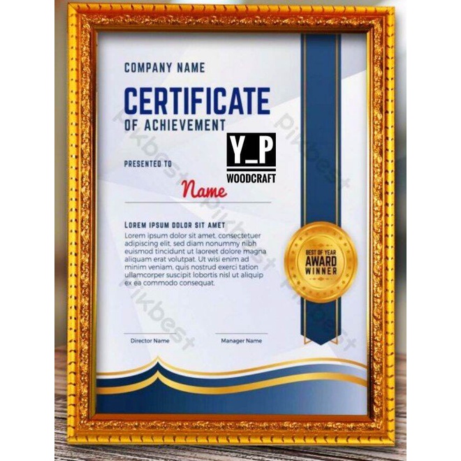 Jual Bingkai Foto F4 Frame Foto F4 Figura Foto F4 ( 21.5 x 33 cm ...