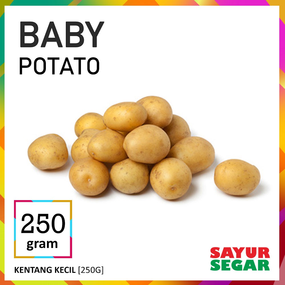 Jual Baby Potato / Kentang Rendang / Kentang Kecil [250G] | Shopee ...