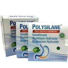 Jual Polysilane Tablet - 5 Strip @ 8 Tablet Kunyah - Untuk Maag dan ...