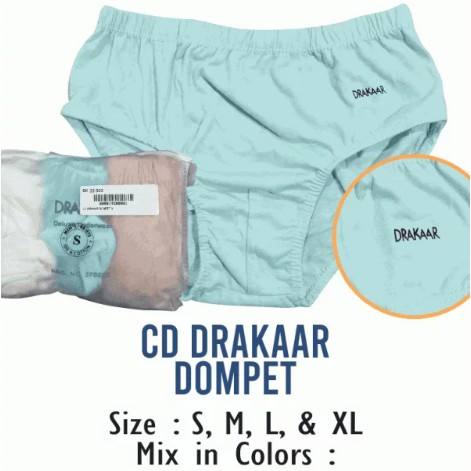 Jual Celana Dalam Pria DRAKAR DOMPET [1box] Dewasa Remaja | CD Laki ...