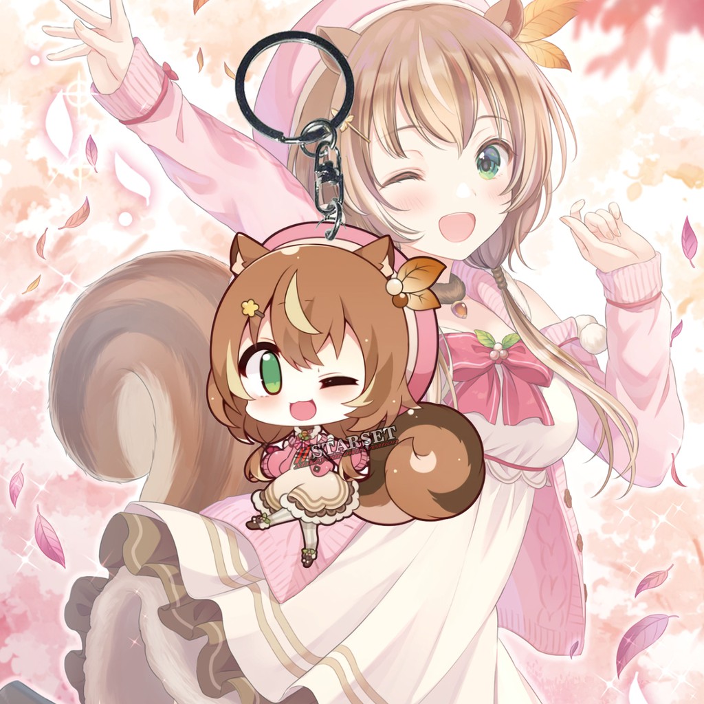 Jual Gantungan Kunci HololiveID Ayunda Risu - Ganci - Key Chain ...