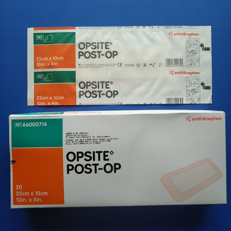 Jual Opsite 25cm x 10cm/ opsite post op 25x10/ plester anti air 25cm x ...