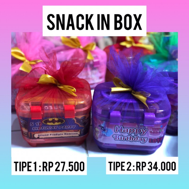 Jual Snack in Box (TIPE 2) | Shopee Indonesia