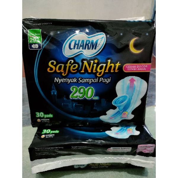 Jual Charm Safe Night Wing 29cm 30 Pad | Shopee Indonesia