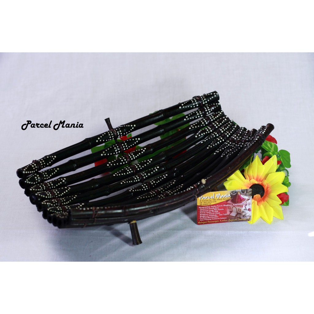 Jual Cuci Gudang Keranjang Parcel Keranjang Hampers Rotan Bentuk Perahu ...