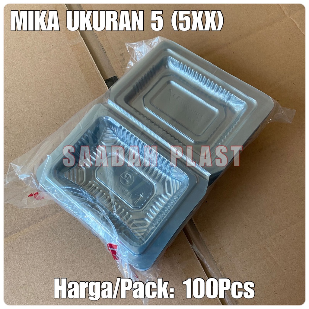 Jual (ISI 100) MIKA UKURAN 5 / TRAY KUE BENING 5A 5B 5C 5XX 5XC ...