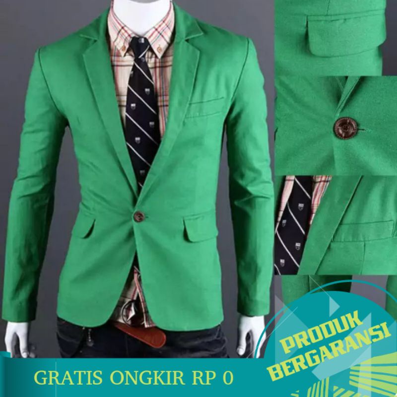 Jual Jas Pria - Jas Casual Slimfit Design - Jas Single Button - Jas ...