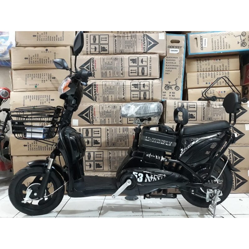Jual Sepeda listrik U-winfly Butterfly | Shopee Indonesia