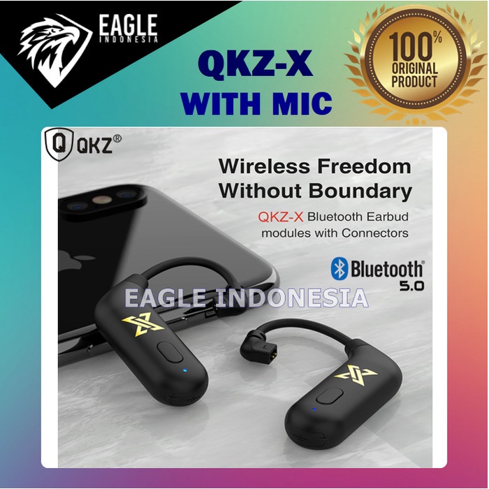 Jual QKZ-X Wireless Upgrade EarHook Bluetooth 5.0 for AK6 Pro/MAX KZ ...