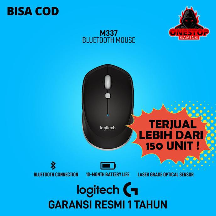 Jual Logitech M337 Bluetooth Mouse Murah - Garansi 1 Tahun | Shopee Indonesia