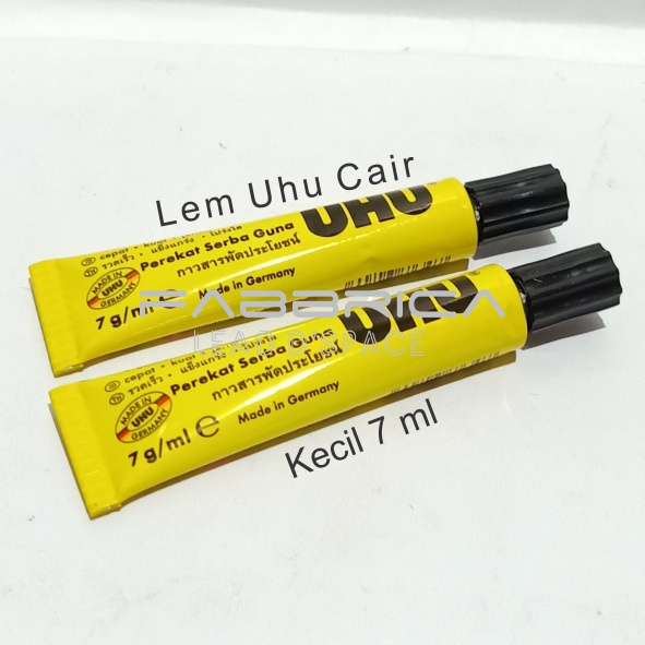 Jual Lem Uhu All Purpose Cair Besar 35 ml Kecil 7 ml Lem Prakarya ...