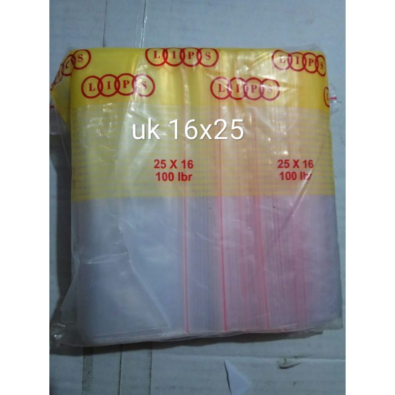 Jual Plastik Klip Uk 16x25 1 Pack Isi 100 Pcs Kantong Obat Plastik