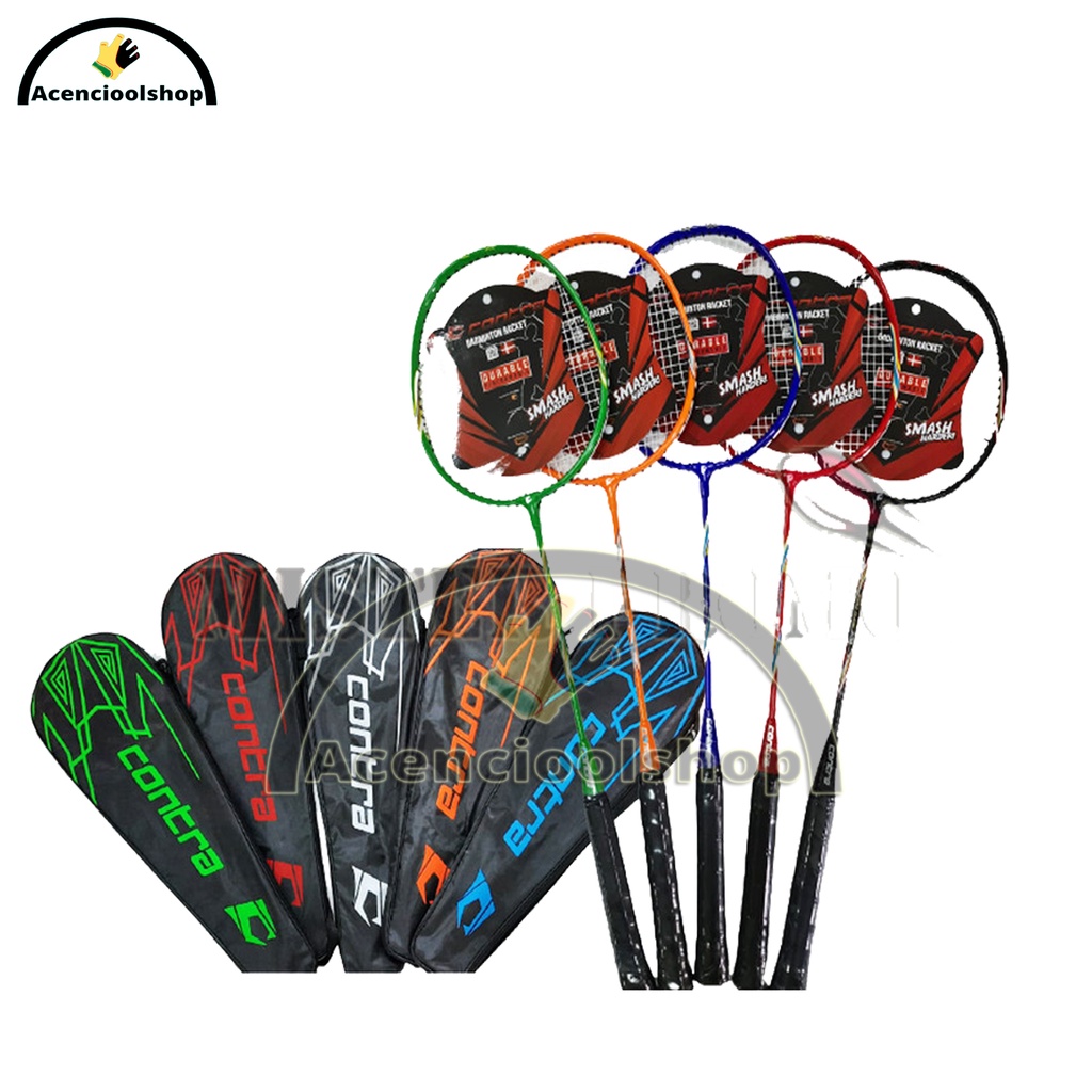 Jual Raket Badminton Bulutangkis Contra | Shopee Indonesia