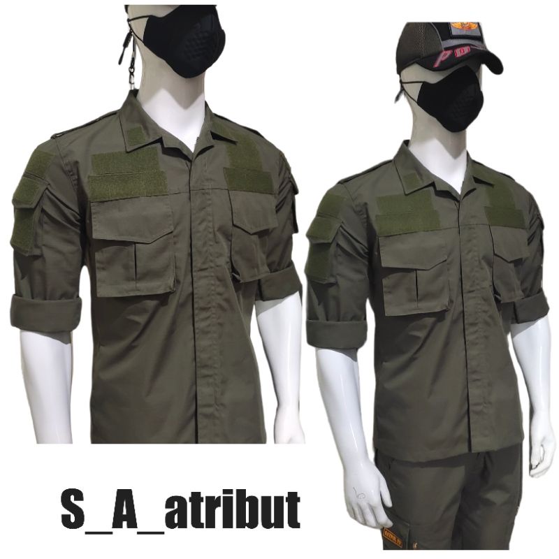 Jual Seragam Pdl satpol PP baju pdl satpol PP Pdl pol PP terbaru polos ...