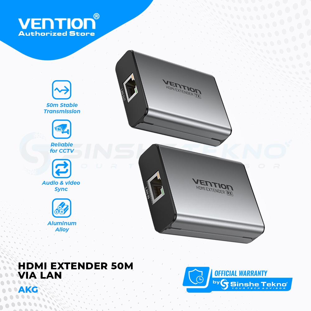 Jual Vention HDMI Extender Via Lan RJ45 High Quality For CCTV | Shopee ...