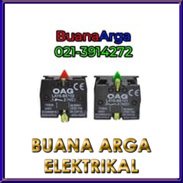 Jual Contact Block For LAY5 | LAY5-BE101 ( 1 NO ) LAY5-BE102 ( 1 NC ...