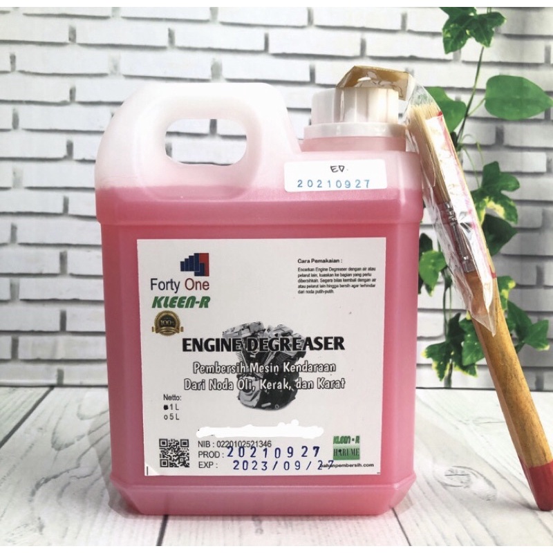 Jual Engine Degreaser 1 L Pembersih Noda Oli dan Karat Mesin Kleen-R ...