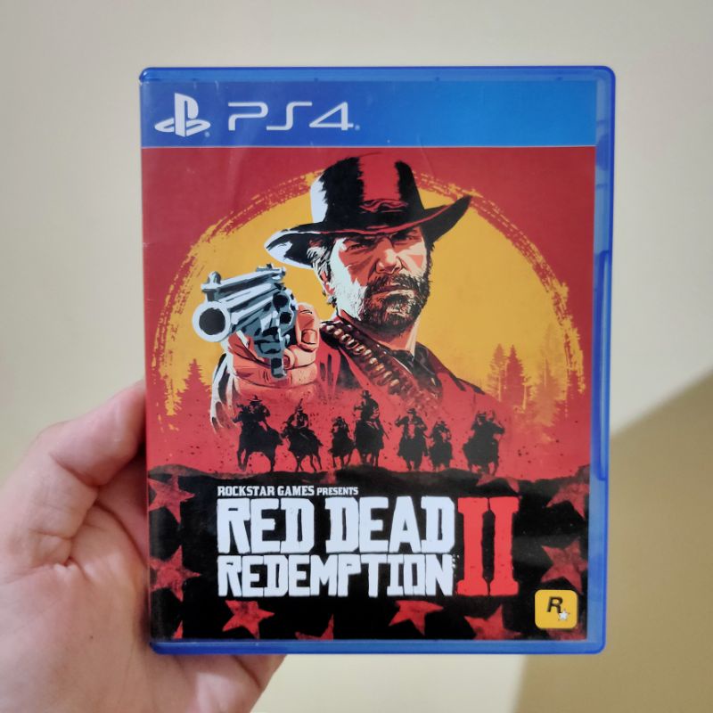 Jual BD Kaset PS4 Red Dead Redemption 2 Reg 3 Red Dead Redemption II ...