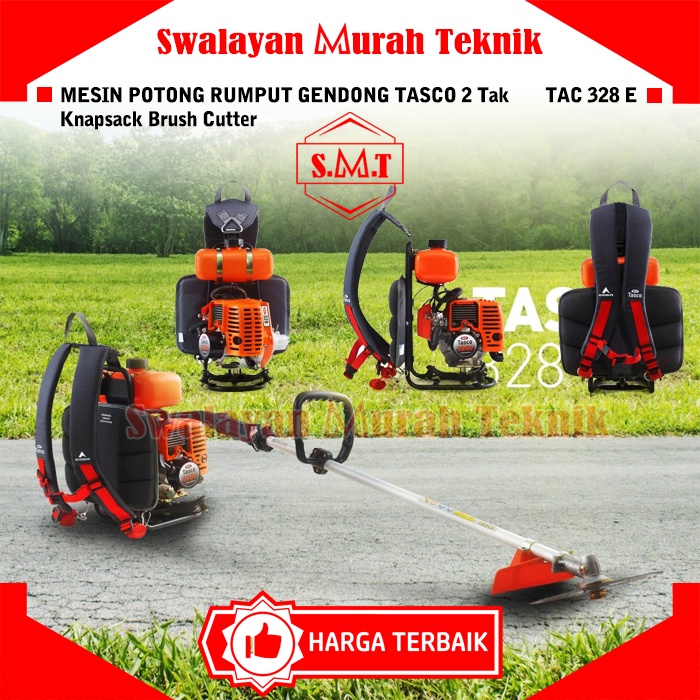 Jual Mesin Potong Rumput TASCO 328e / 368e Knapsack Brush Cutter ...