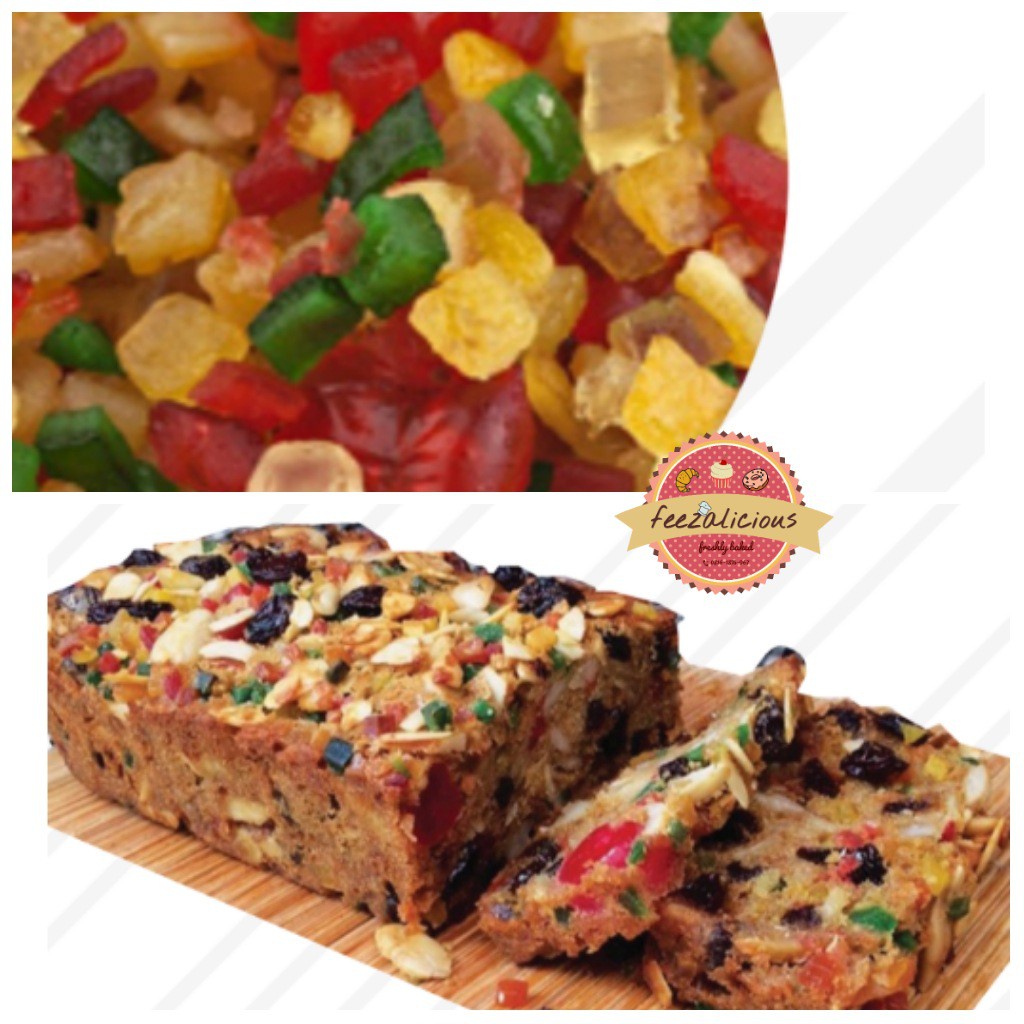 Jual Buah Kering / Sukade/ Mix Peel with Cherries 100 Gram | Shopee ...