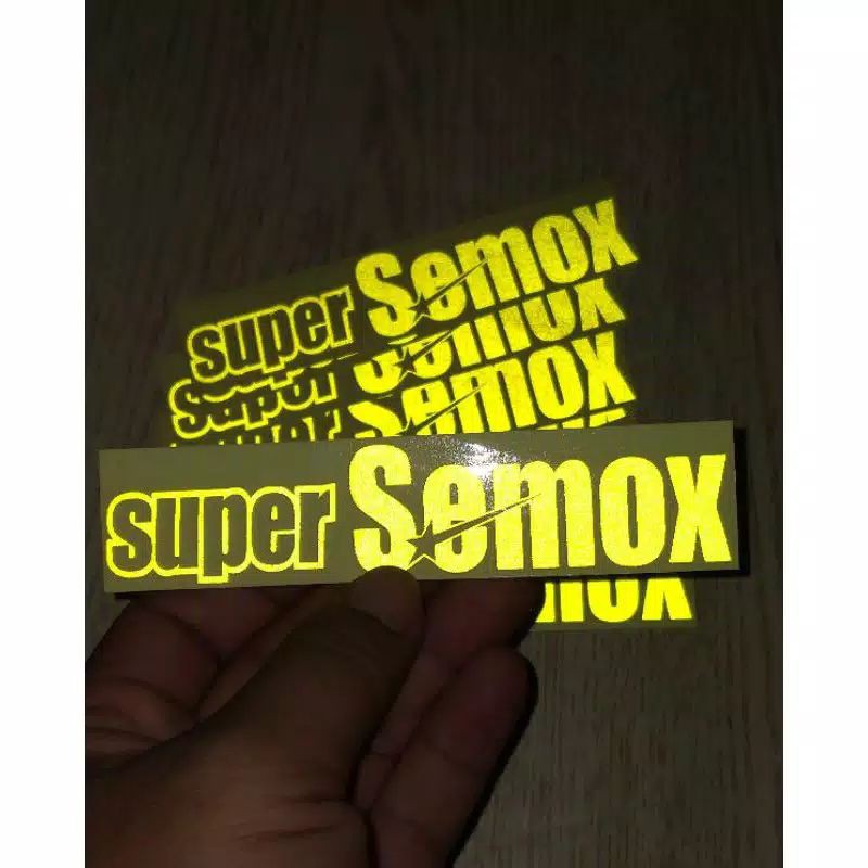 Jual STICKER CUTTING SUPER SEMOX | Shopee Indonesia