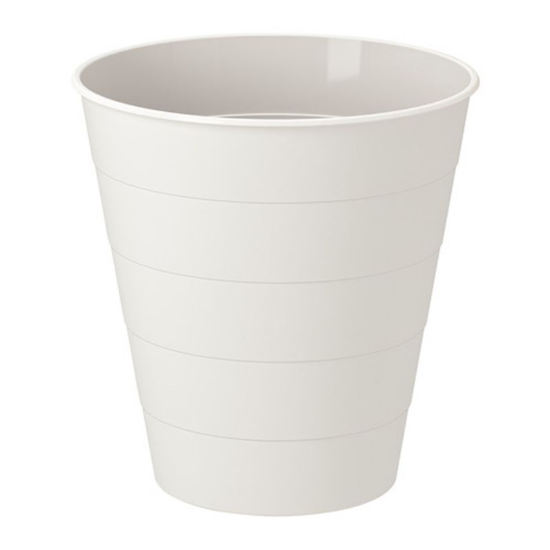 Jual Tempat sampah atau tong sampah berwarna putih, bisa untuk pot ...