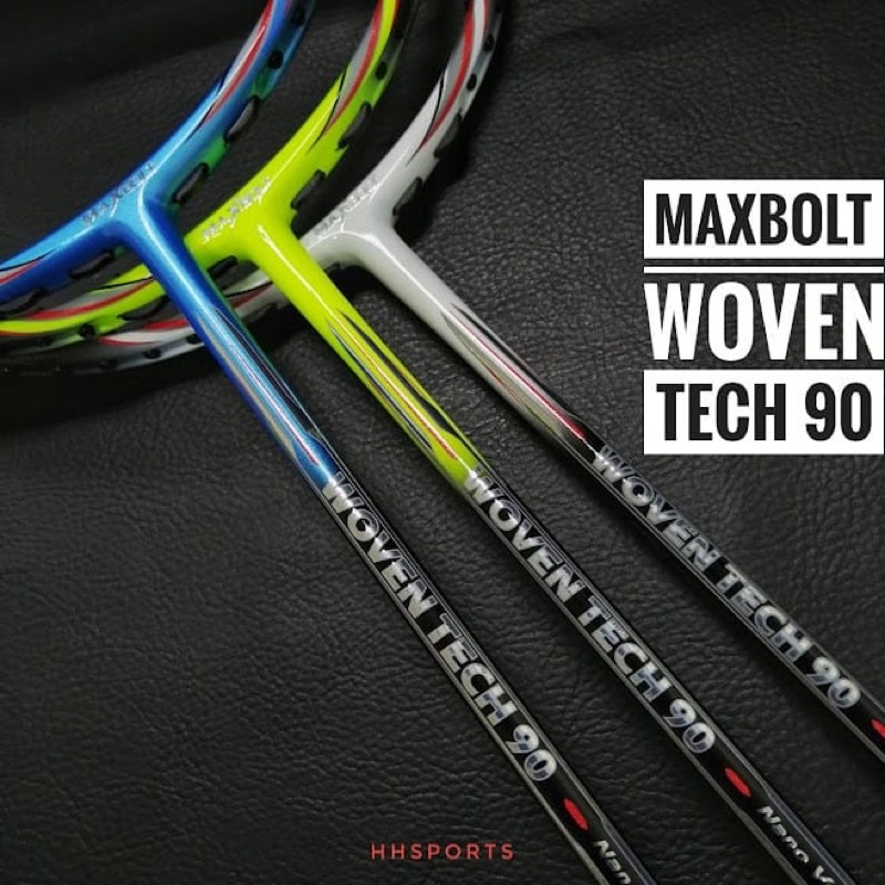 Jual Raket Maxbolt Woven Tech 90 Original 35lbs | Shopee Indonesia