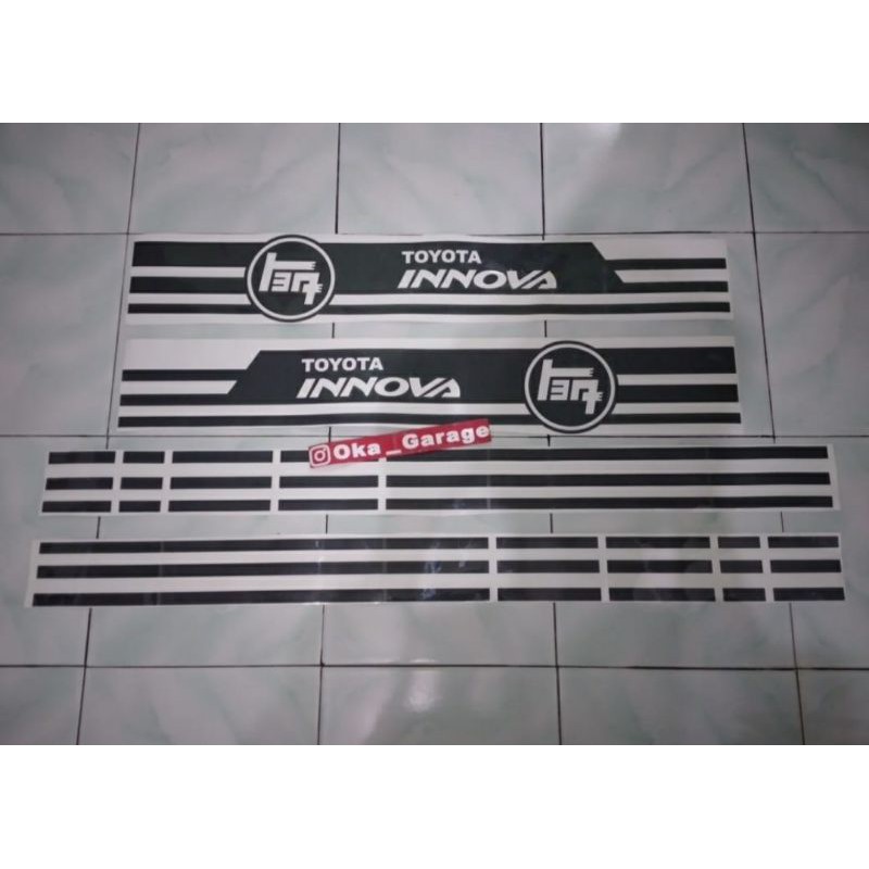 Jual Side Decals (Stiker Body) Toyota Kijang Innova | Shopee Indonesia