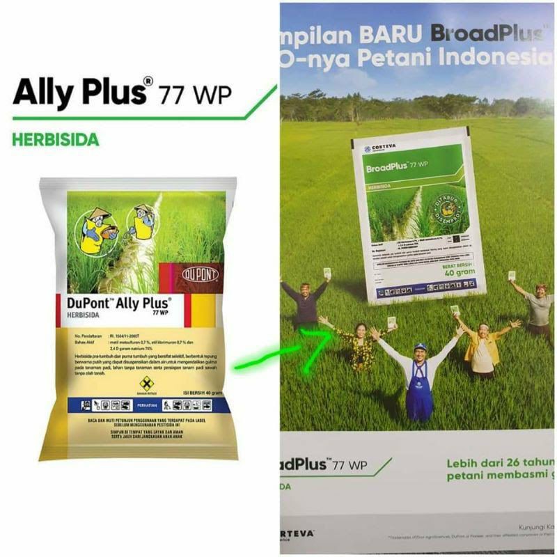 Jual [ORIGINAL] ALLY PLUS BERUBAH NAMA MENJADI BROADPLUS77 WP 40GRAM ...