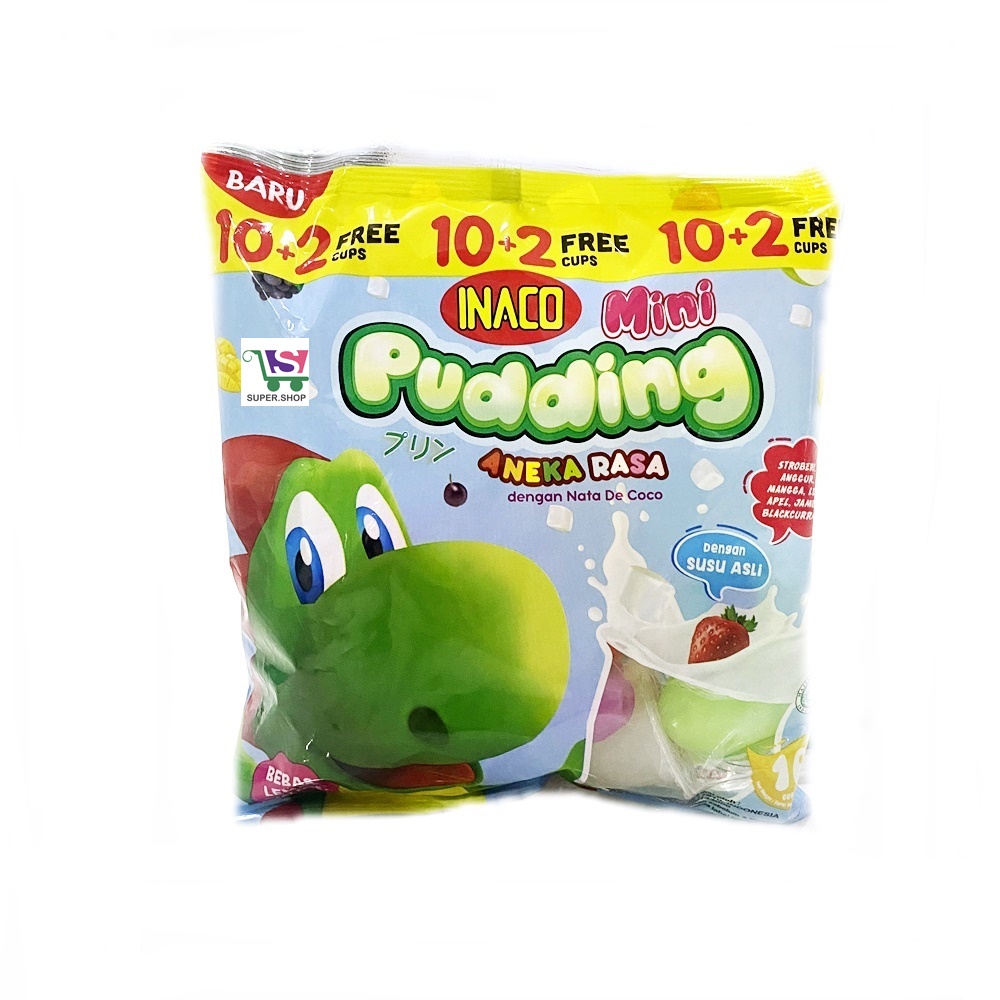 Jual Inaco Mini Pudding (isi 10 + 2 pcs) | Shopee Indonesia