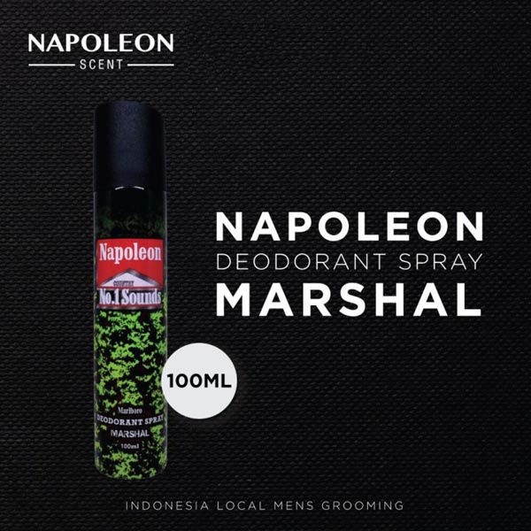 Jual Parfum Deodorant Napoleon / Marlboro Hitam 100 ml_Cerianti | Shopee Indonesia
