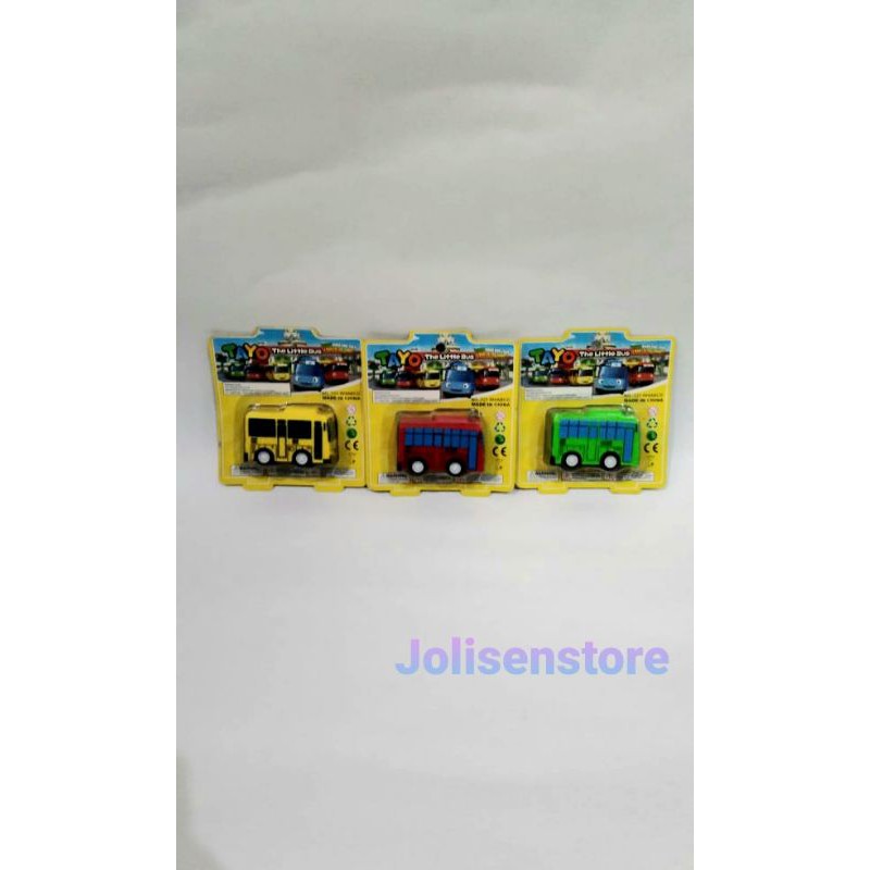 Jual MAINAN BUS TAYO MINI/tayo the little bus warna/Bus tayo kecil | Shopee Indonesia