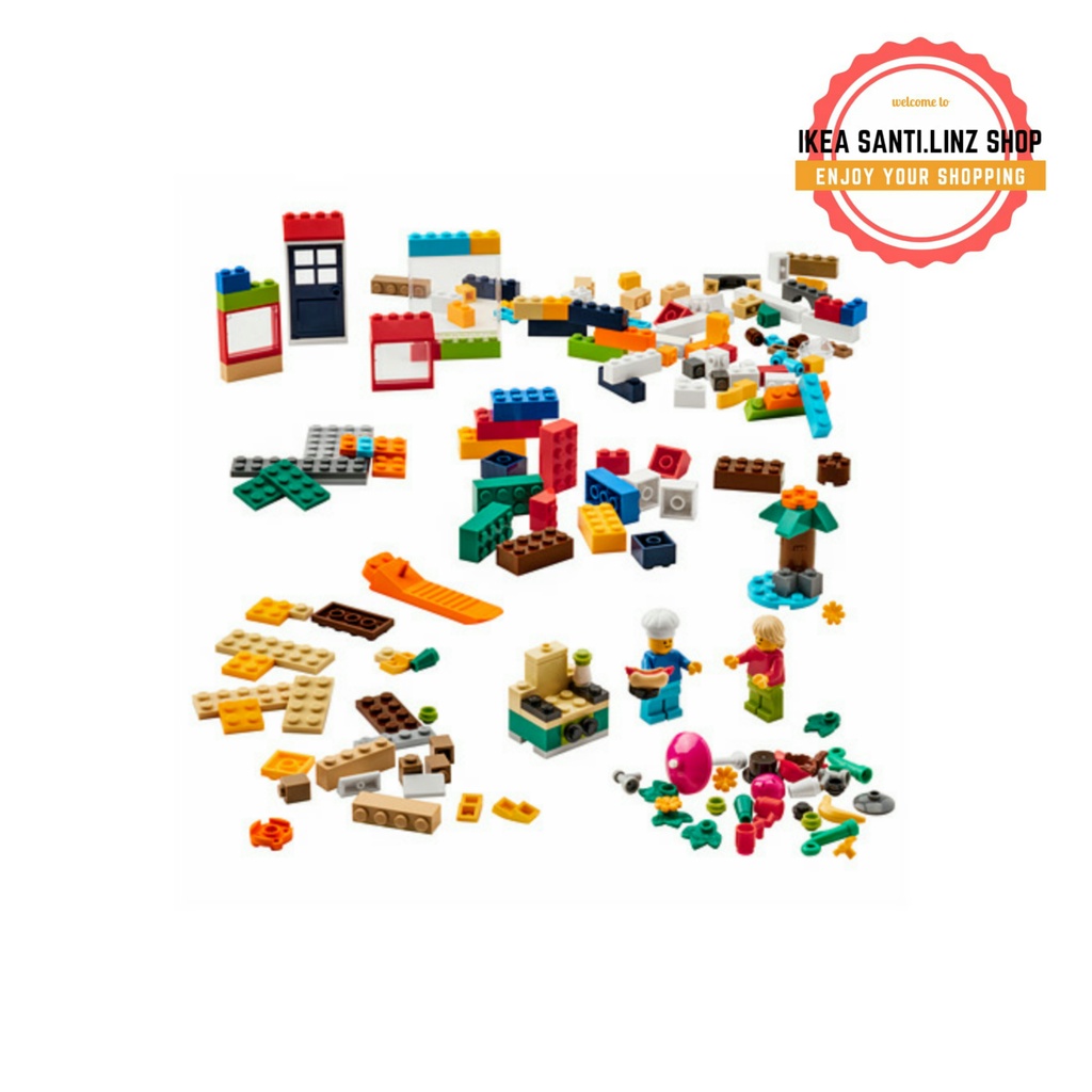 Jual HARGA PROMO BYGGLEK mainan anak 5tahun + (5+) Set bata lego® 201 ...