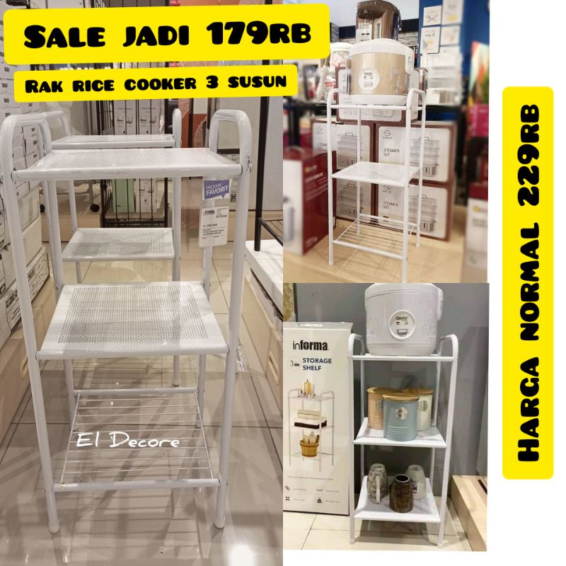Jual Informa Rak Magic com Serbaguna 3 tier 4 tier | Shopee Indonesia