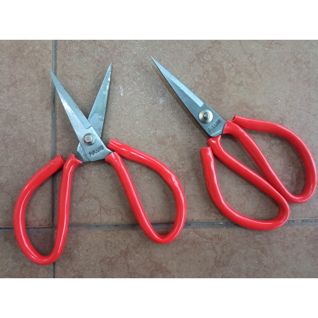 Jual GUNTING KODOK/ GUNTING BAJA RINGAN / GUNTING JAHIT 8 INCH | Shopee ...