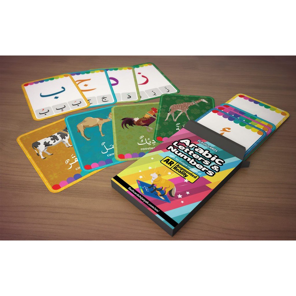 Jual FlashCards Arabic Letters & Numbers | Shopee Indonesia