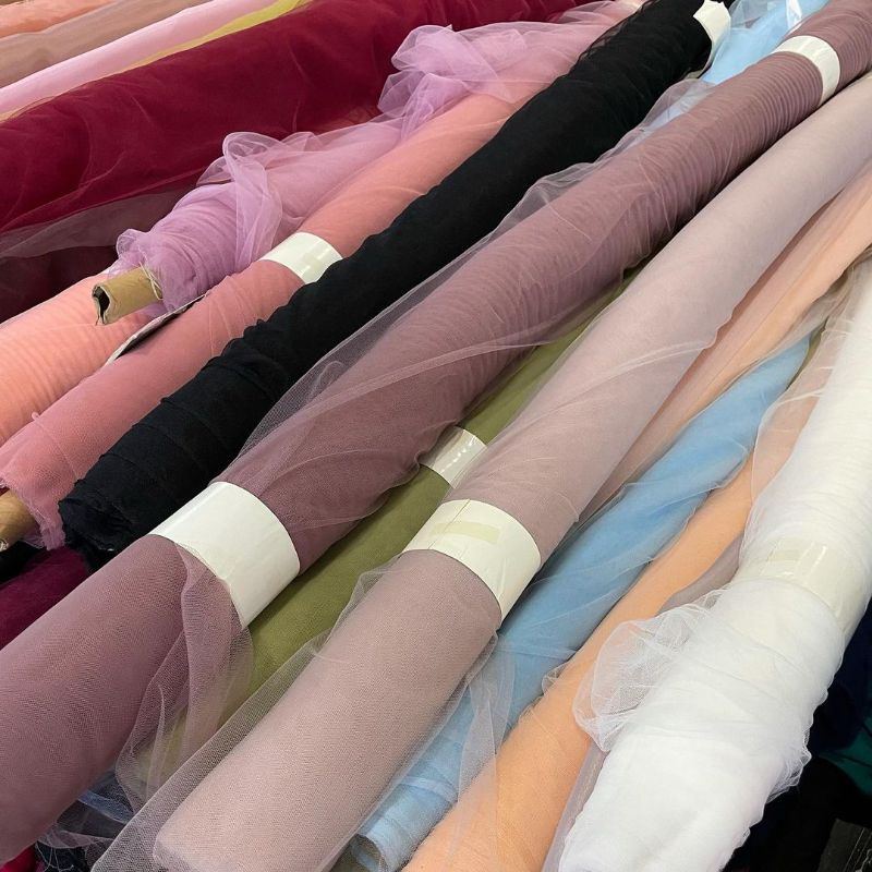 Jual Tile Polos Halus Meteran Murah Lembut Souvenir Tule | Shopee Indonesia