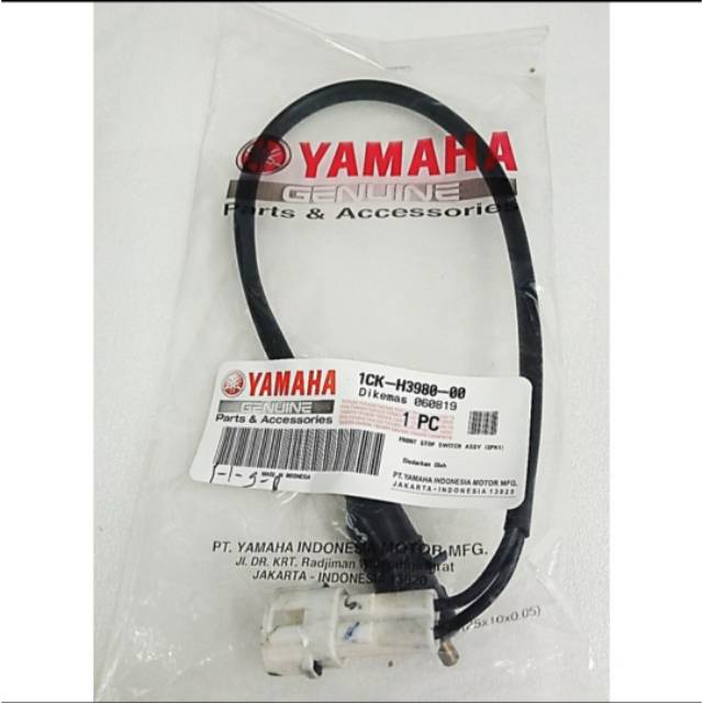 Jual SWITCH SWIT REM DEPAN R15 R 15 ASLI ORI YAMAHA 1CK H3980 00 ...