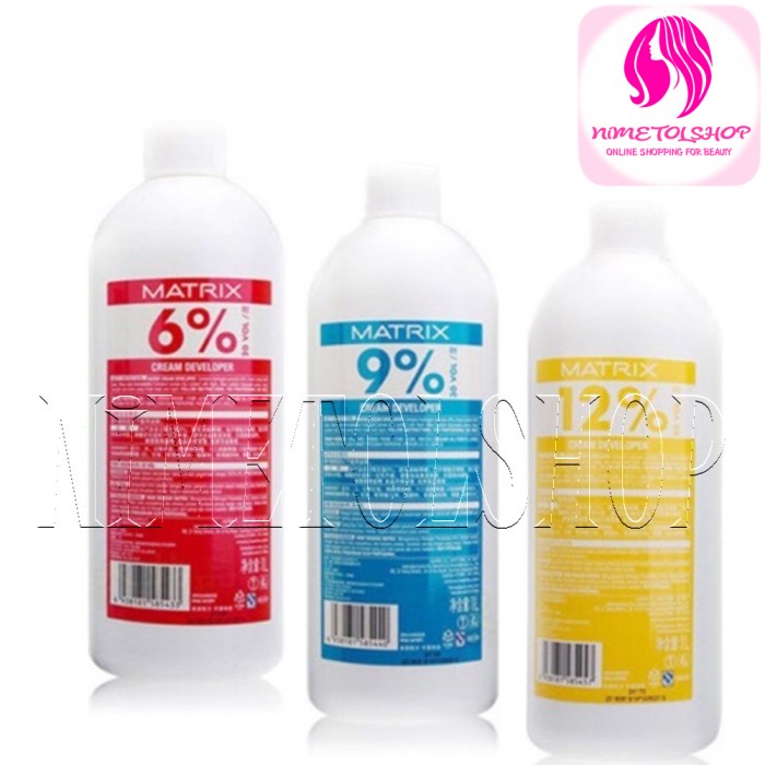 Jual vf201tt Matrix Cream Developer 1000Ml Peroxide/Oxydant/Campuran ...