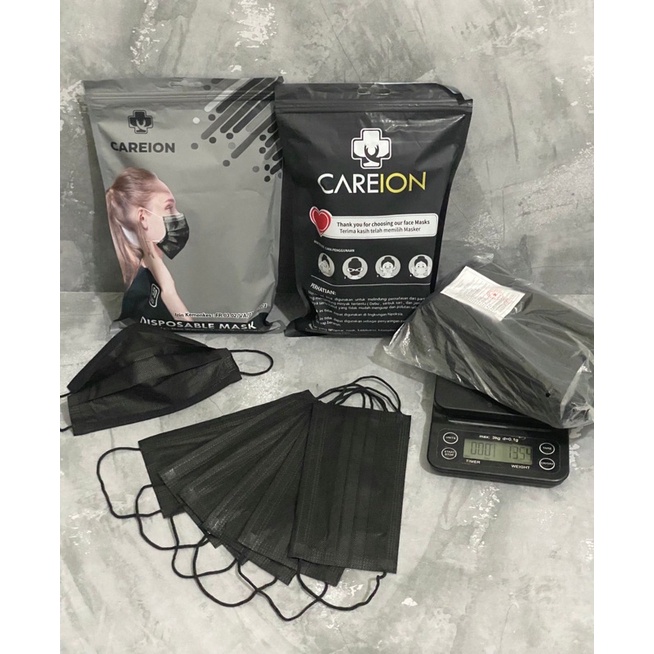 Jual Emeral_ masker hitam 3ply isi 50 pcs/ masker earloop hitam ... Jual Emeral_ masker hitam 3ply isi 50 pcs/ masker earloop hitam ...
