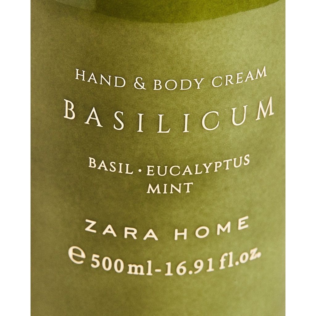 Jual Zara Home Hand & Body Cream Basilicum White Lotus Eternal Musk ...
