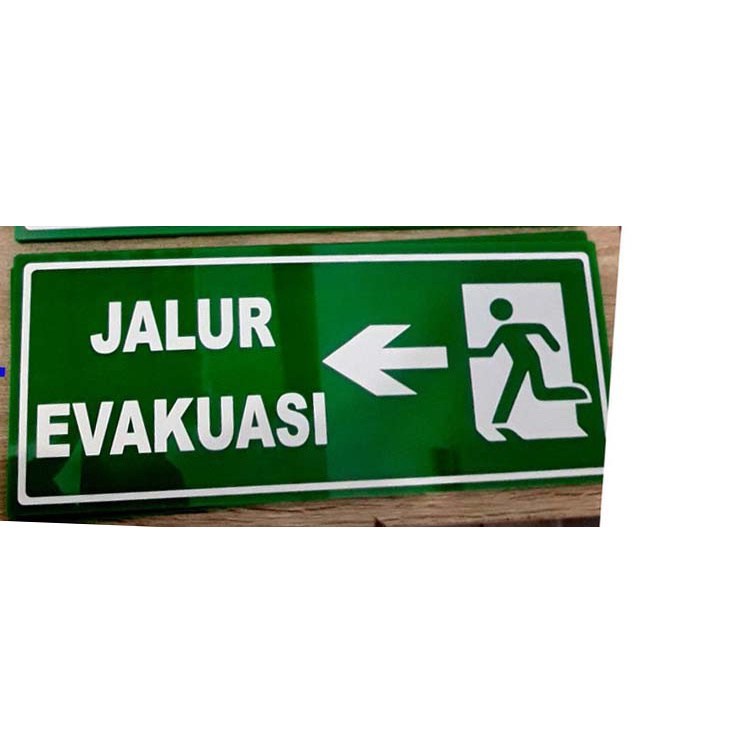 Jual Sign Label Acrylic sign Board Papan Rambu Titik kumpul,, Jalur ...