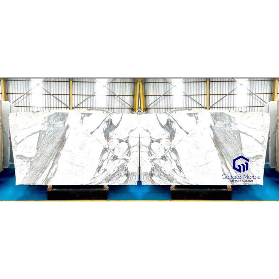 Jual Calacatta White Marble | Marmer Import | Marmer Slab | White ...
