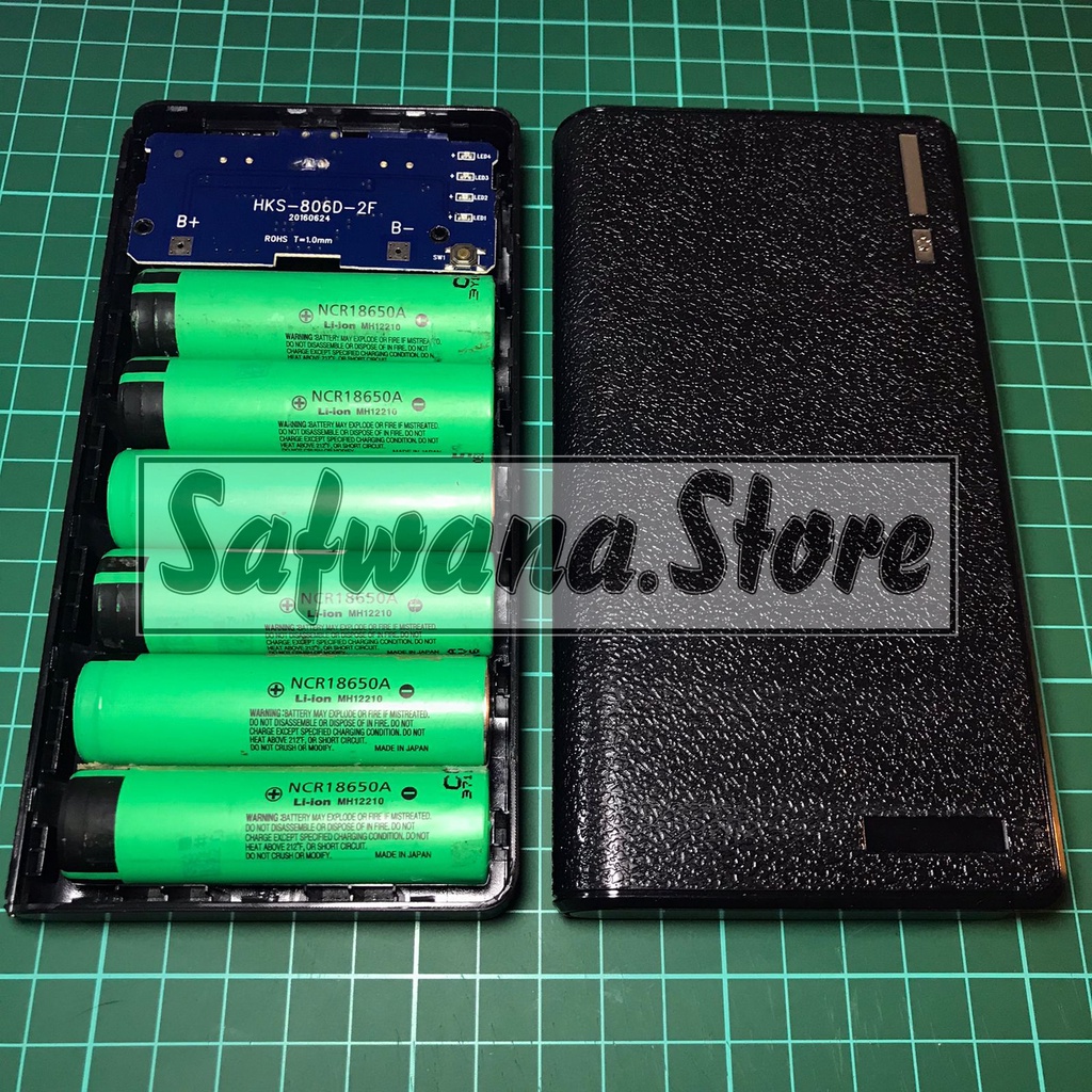 Jual casing dan modul powerbank 6 baterai 18650 l powerbank DIY 6 x ...